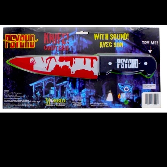 morbid | Costumes | Alfred Hitchcock Psycho Toy Prop Knife With ...